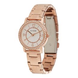 Guess Uhr 'Melody' Damen Gr&ouml;&szlig;e One Size rosegold / eierschale
