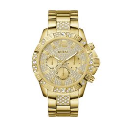 Guess Uhr 'Majestic' Herren Gr&ouml;&szlig;e One Size gold / transparent
