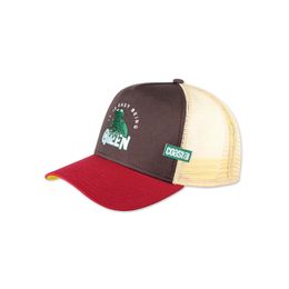 Coastal Cap 'HFT Easy Green' Herren Gr&ouml;&szlig;e 55/60 braun / gelb / dunkelgr&uuml;n / dunkelrot