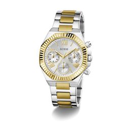 Guess Analoguhr 'Equality' Damen Gr&ouml;&szlig;e One Size gold / silber
