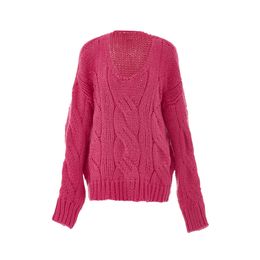 Ebeeza Pullover Damen Gr&ouml;&szlig;e M pink