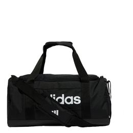 adidas Performance Sporttasche 'Linear Duffel Bag' Herren Gr&ouml;&szlig;e One Size schwarz / wei&szlig;