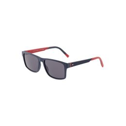 Tommy Hilfiger Sonnenbrille Herren Gr&ouml;&szlig;e 56 navy / grau / rot