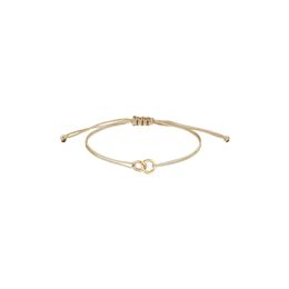 Elli Armband 'Geo' Damen Gr&ouml;&szlig;e 16 beige / gold