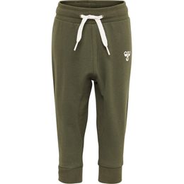 Hummel Hose Jungen Gr&ouml;&szlig;e 56 oliv / wei&szlig;