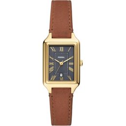 Fossil Uhr 'RAQUEL' Damen Gr&ouml;&szlig;e One Size braun / gold / schwarz