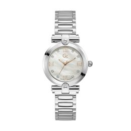 Gc Uhr 'Fusion Lady' Damen Gr&ouml;&szlig;e One Size silber / perlwei&szlig;