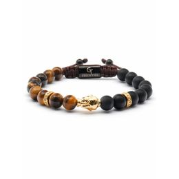 Gt Collection Armband 'Buddha Head' Herren Gr&ouml;&szlig;e One Size gold