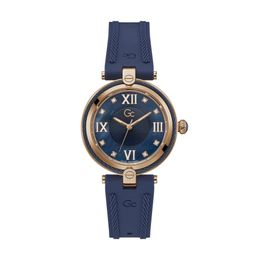 Gc Analoguhr 'Fusion Cable' Damen Gr&ouml;&szlig;e One Size navy / gold