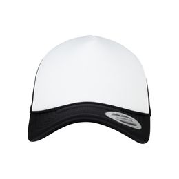 Flexfit Cap 'Foam Trucker Curved Visor' Damen Gr&ouml;&szlig;e 55/60 schwarz / wei&szlig;