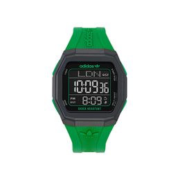 adidas originals Digitaluhr Damen Gr&ouml;&szlig;e One Size grasgr&uuml;n / schwarz