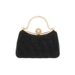 NAEMI Clutch 'Minaudi&egrave;re' Damen Gr&ouml;&szlig;e One Size schwarz