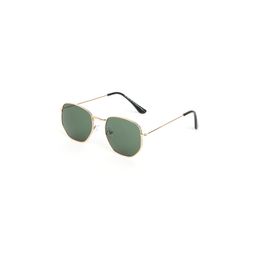 CHPO Sonnenbrille 'Ian' Herren Gr&ouml;&szlig;e One Size gold / schwarz