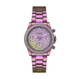 Guess Uhr 'Sol' Damen Gr&ouml;&szlig;e One Size pink / purpur