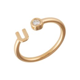 Singularu Ring Damen Gr&ouml;&szlig;e 50/60 gold / transparent