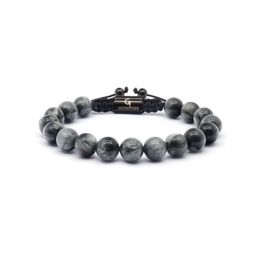 Gt Collection Armband 'Single-Bead' Herren Gr&ouml;&szlig;e One Size grau