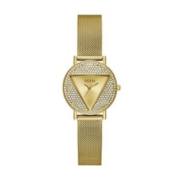 Guess Uhr Damen Gr&ouml;&szlig;e One Size gold / schwarz / transparent