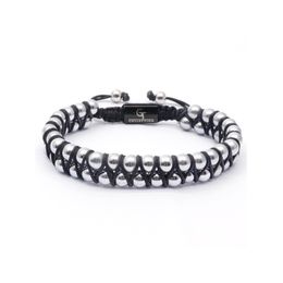 Gt Collection Armband 'Double-Bead' Herren Gr&ouml;&szlig;e One Size silber