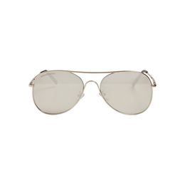 Urban Classics Sonnenbrille 'Texas' Damen Gr&ouml;&szlig;e One Size dunkelgrau / silber