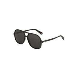 Polaroid Sonnenbrille Herren Gr&ouml;&szlig;e 57 schwarz / wei&szlig;