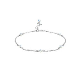 Elli Fu&szlig;schmuck Damen Gr&ouml;&szlig;e 25 silber / transparent
