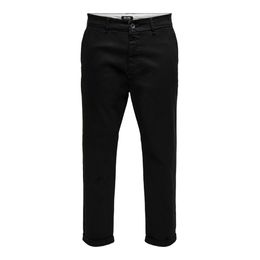 Only & Sons Only & Sons Hose 'Kent' Herren Gr&ouml;&szlig;e 32 schwarz