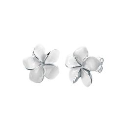 Elli Ohrringe 'Frangipani Bl&uuml;te' Damen Gr&ouml;&szlig;e One Size silber