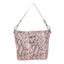 NAEMI Schultertasche Damen Gr&ouml;&szlig;e One Size rosa / pastellpink / schwarz