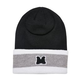 Brandit Beanie 'College' Herren Gr&ouml;&szlig;e 55/60 grau / schwarz / wei&szlig;