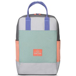 Johnny Urban Rucksack 'Linus' Jungen Gr&ouml;&szlig;e One Size hellgrau / mint / lachs