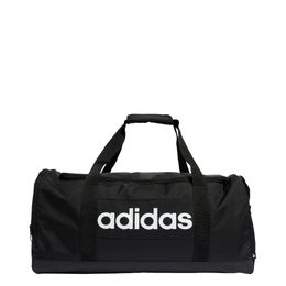 adidas Performance Sporttasche 'Linear Duffel' Herren Gr&ouml;&szlig;e One Size schwarz / wei&szlig;