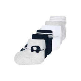 Ewers Socken M&auml;dchen Gr&ouml;&szlig;e 13/18 blau / grau / wei&szlig;