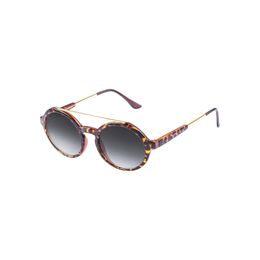 MSTRDS Sonnenbrille 'Retro Space' Damen Gr&ouml;&szlig;e One Size cognac / dunkelbraun / dunkelgrau