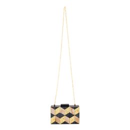 NAEMI Clutch Damen Gr&ouml;&szlig;e One Size beige / pueblo / gold / schwarz