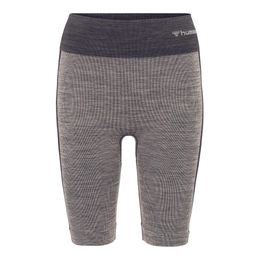 Hummel Sporthose Damen Gr&ouml;&szlig;e M grau / schwarz