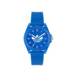 adidas originals Analoguhr Damen Gr&ouml;&szlig;e One Size blau / wei&szlig;