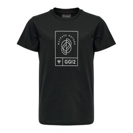 Hummel Shirt 'GG12' Jungen Gr&ouml;&szlig;e 128 schwarz / wei&szlig;
