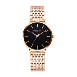 Victoria Hyde Uhr 'The Chelsea' Herren Gr&ouml;&szlig;e One Size rosegold / schwarz
