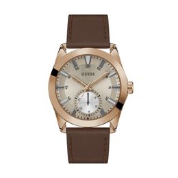 Guess Uuhr 'Greyson' Herren Gr&ouml;&szlig;e One Size braun / gold