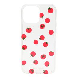 Kate Spade Smartphoneh&uuml;lle 'Roma Tomato Iphone 13 Pro Max Case' Damen Gr&ouml;&szlig;e One Size gr&uuml;n / rot / transparent / wei&szlig;