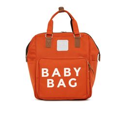 Bagmori Wickeltasche Gr&ouml;&szlig;e One Size orange / wei&szlig;
