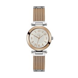 Gc Uhr 'PrimeChic' Damen Gr&ouml;&szlig;e One Size gold / silber
