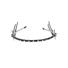 SOHI Haarschmuck ' Simren ' Damen Gr&ouml;&szlig;e Onesize schwarz / silber