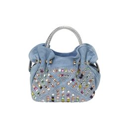 NAEMI Handtasche Damen Gr&ouml;&szlig;e One Size blue denim / pink / altrosa / silber