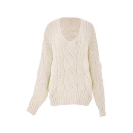 Ebeeza Pullover Damen Gr&ouml;&szlig;e M creme