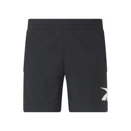 Reebok Sportshorts 'Vektor' Herren Gr&ouml;&szlig;e M schwarz / wei&szlig;