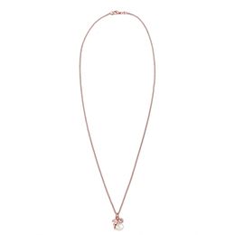 Elli Kette 'Engel' Damen Gr&ouml;&szlig;e 45 rosegold / wei&szlig;