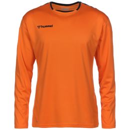 Hummel Funktionsshirt Herren Gr&ouml;&szlig;e XL grau / silbergrau / orange / schwarz