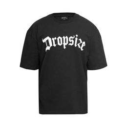Dropsize T-Shirt Herren Gr&ouml;&szlig;e L schwarz / wei&szlig;