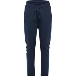 Hummel Hose Jungen Gr&ouml;&szlig;e 140 blau / navy / wei&szlig;